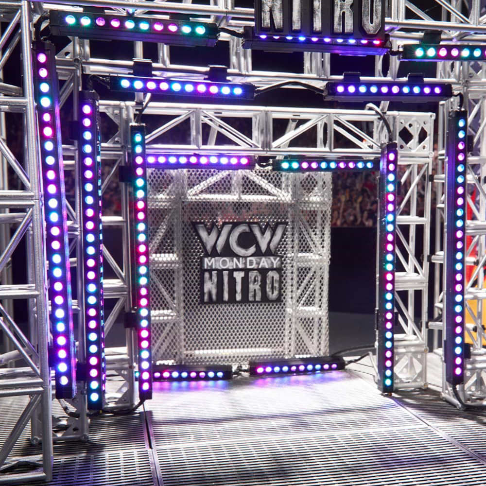 WWE Ultimate Edition WCW Monday Nitro Entrance Stage | Mattel Creations