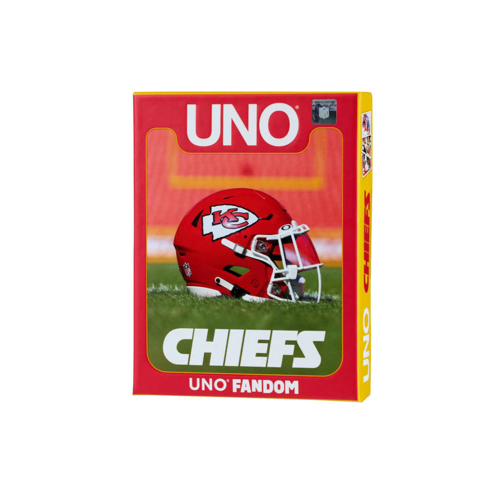 UNO Fandom NFL Chiefs Game | Mattel Creations