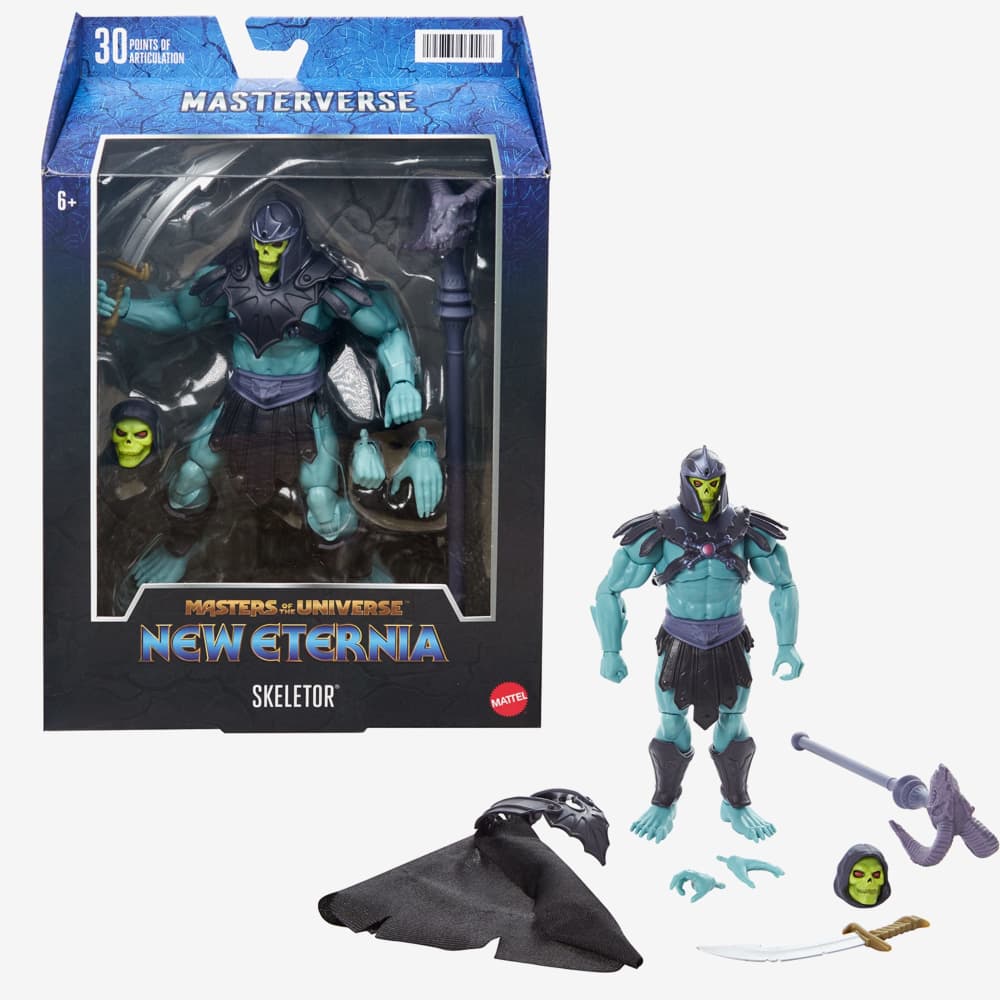 Masters of the Universe Masterverse New Eternia Skeletor Action Figure ...