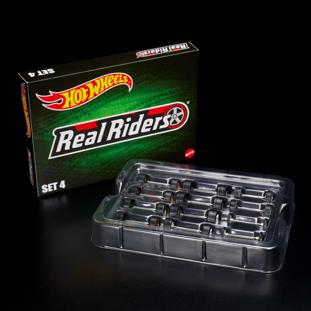 RLC Exclusive Real Riders Wheels Pack – Set 4 | Mattel Creations