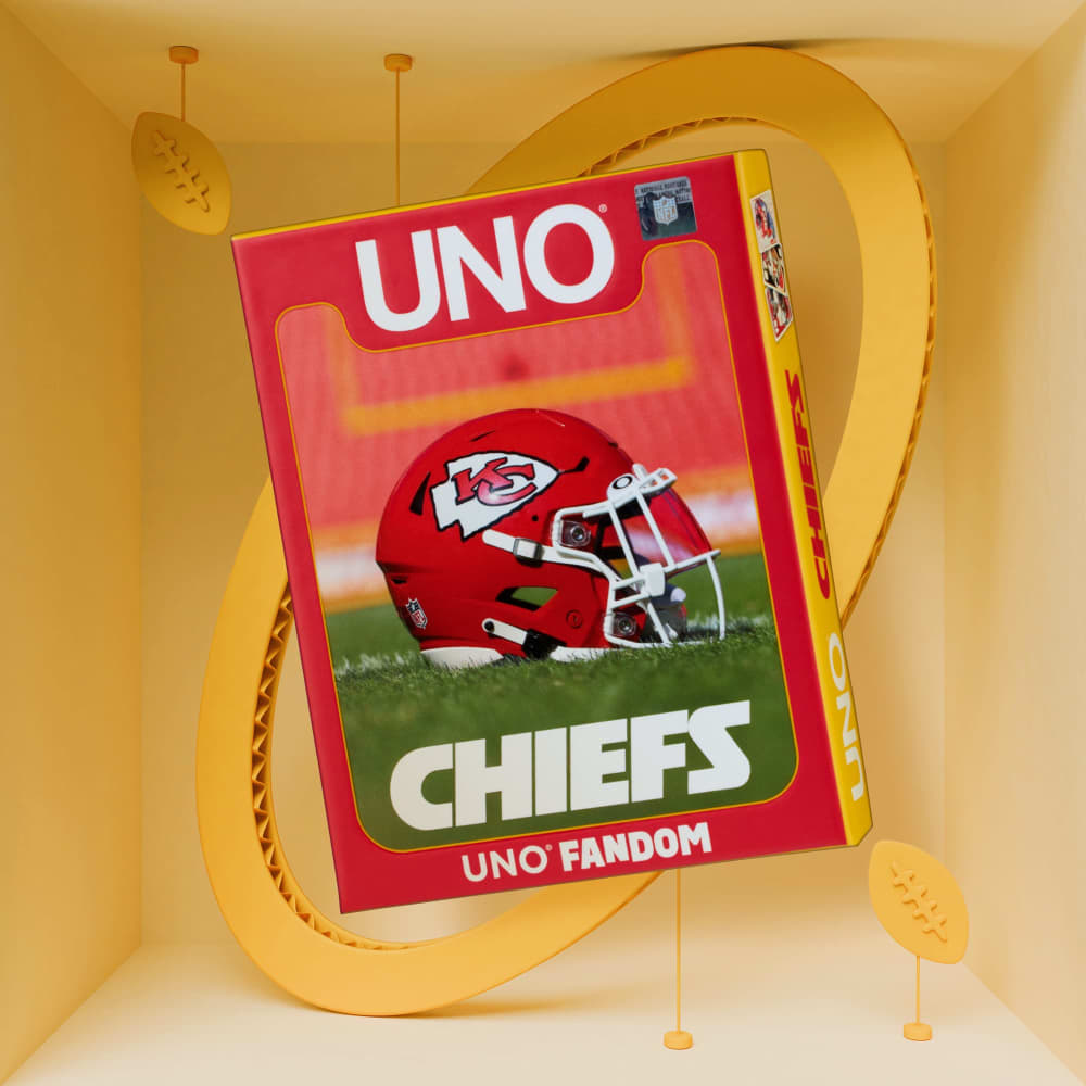 UNO Fandom NFL Chiefs Game | Mattel Creations