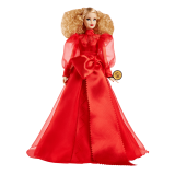 Barbie Collector Mattel 75th Anniversary Doll (12-in Blonde) in Red Go ...