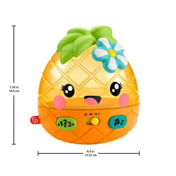Fisher-Price Paradise Pals Magical Lights & Tunes Pineapple Baby Toy ...