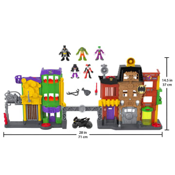 Imaginext DC Super Friends Crime Alley Batman Playset|Mattel