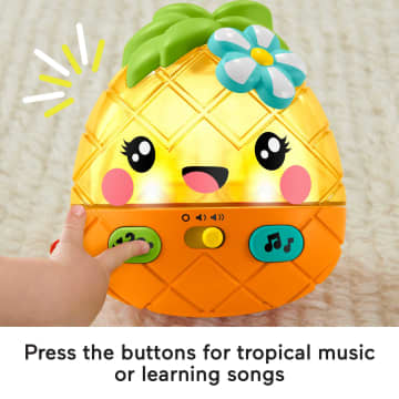 Fisher-Price Paradise Pals Magical Lights & Tunes Pineapple Baby Toy ...