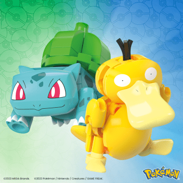 MEGA Pokémon Bulbasaur & Psyduck | Mattel