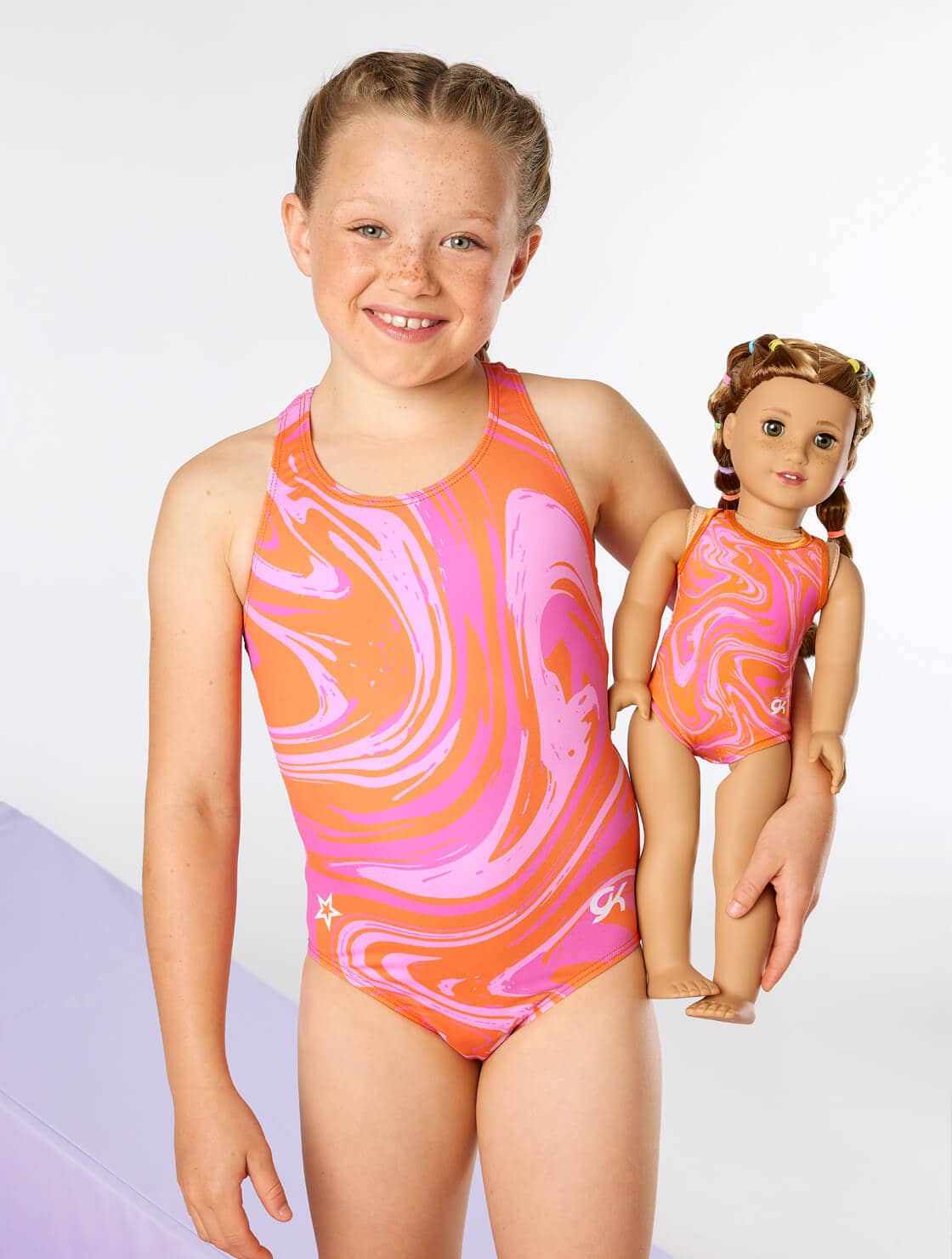 Lila s Gymnastics Practice Leotard for Girls American Girl