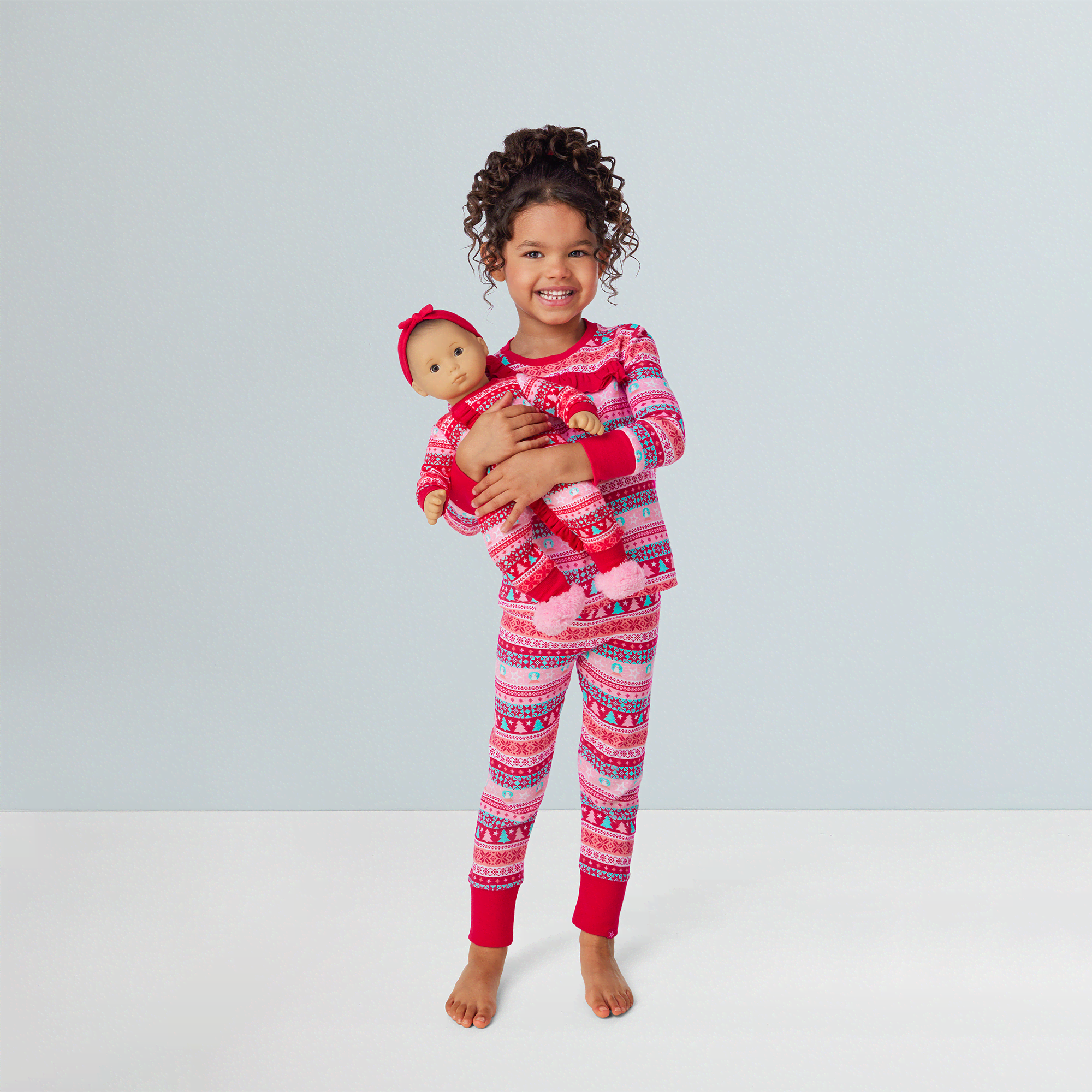 Berry Merry PJs for Little Girls Bitty Baby Dolls American Girl