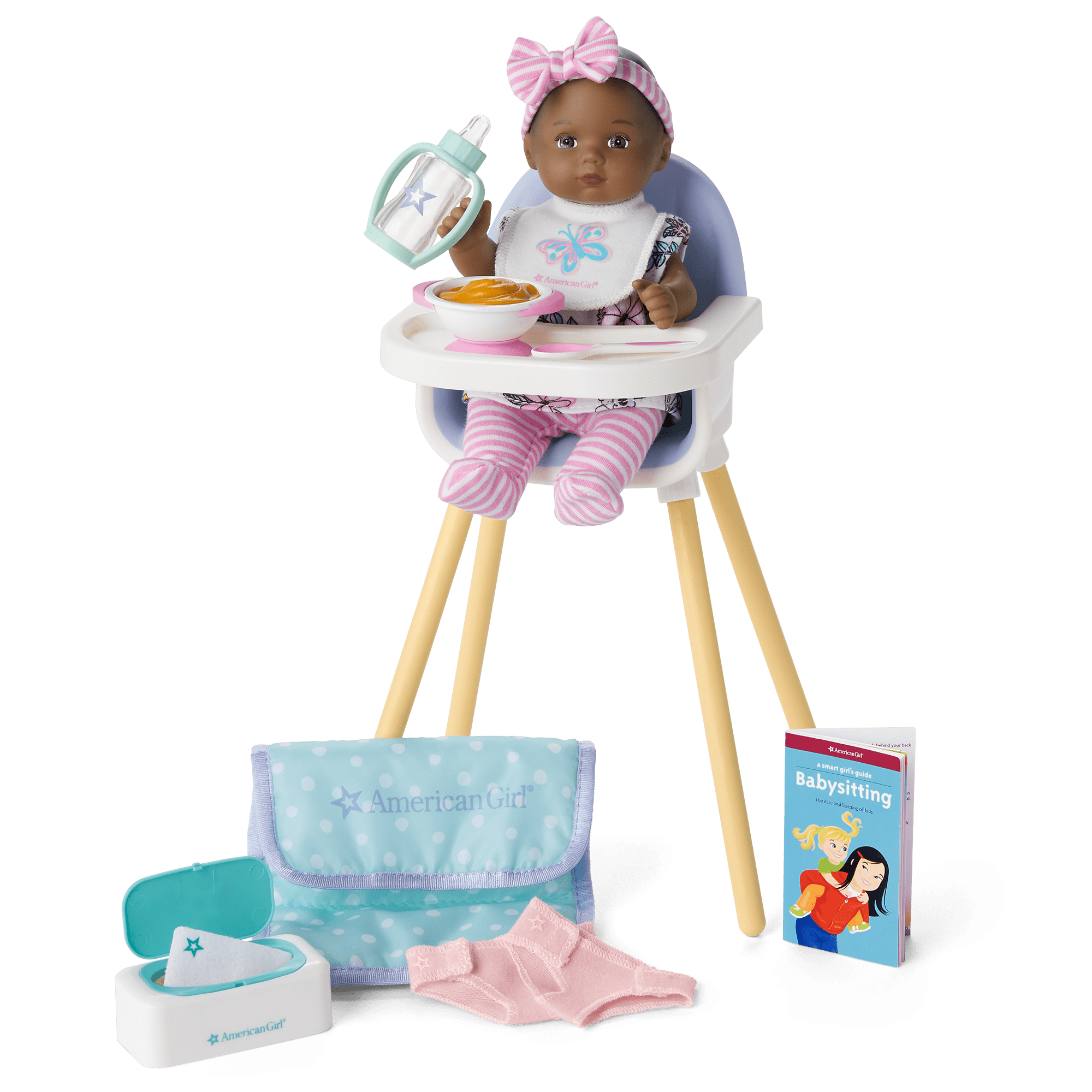 Caring for Baby Set for 18 Inch Dolls American Girl