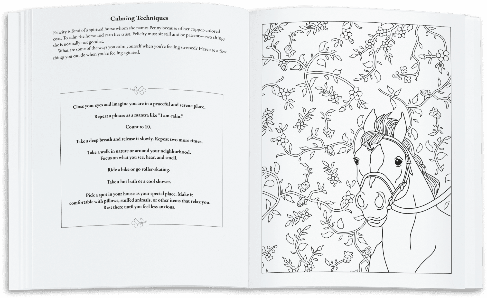 american girl coloring book