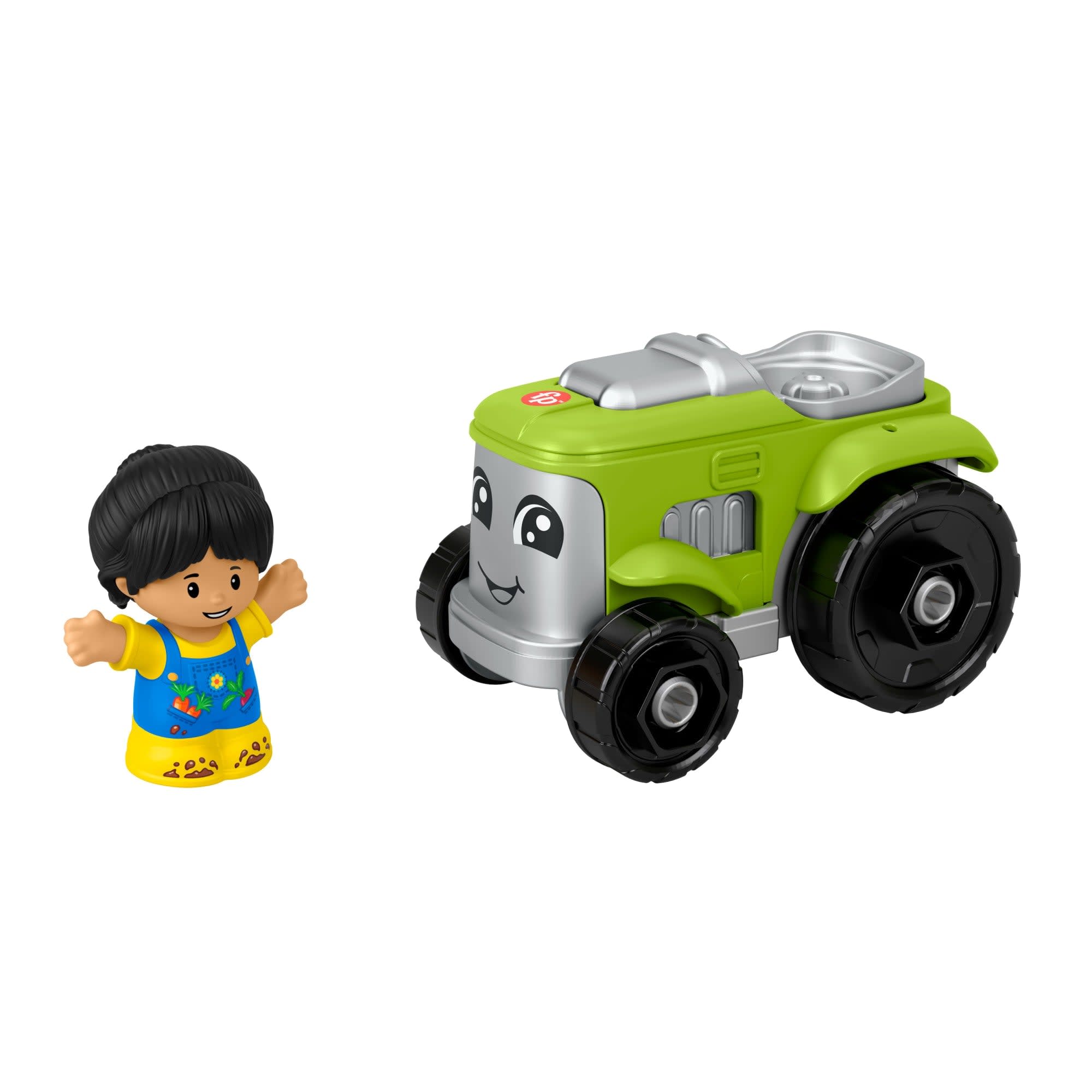 Fisher Price Little People Tractor Farm Toy Figure Set For Toddlers 2 Pieces