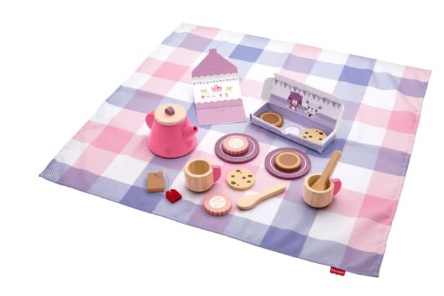 Fisher-Price Wooden Picnic Tea Set | Mattel