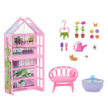 Barbie World Backyard Garden Toy Playset | Mattel