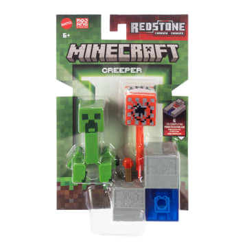 Minecraft Redstone Charged Creeper Figure | Mattel