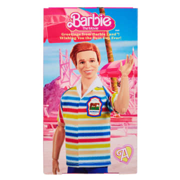 Barbie The Movie Allan Collectible Doll, Michael Cera as Allan with 2 ...