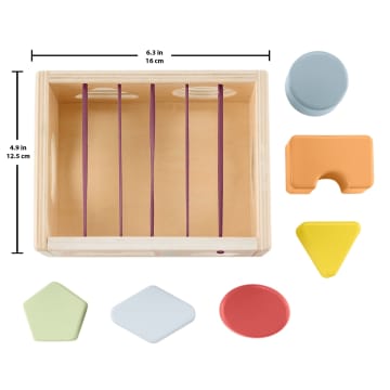 Fisher-Price Wooden Flexi Shape Sorter | Mattel