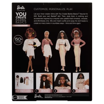 BARBIE YOU CREATE BARBIE BASICS Neutral Kit | Mattel