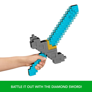 Minecraft Click and Switch Sword and Pickaxe Role-Play 2-in-1 Toy ...